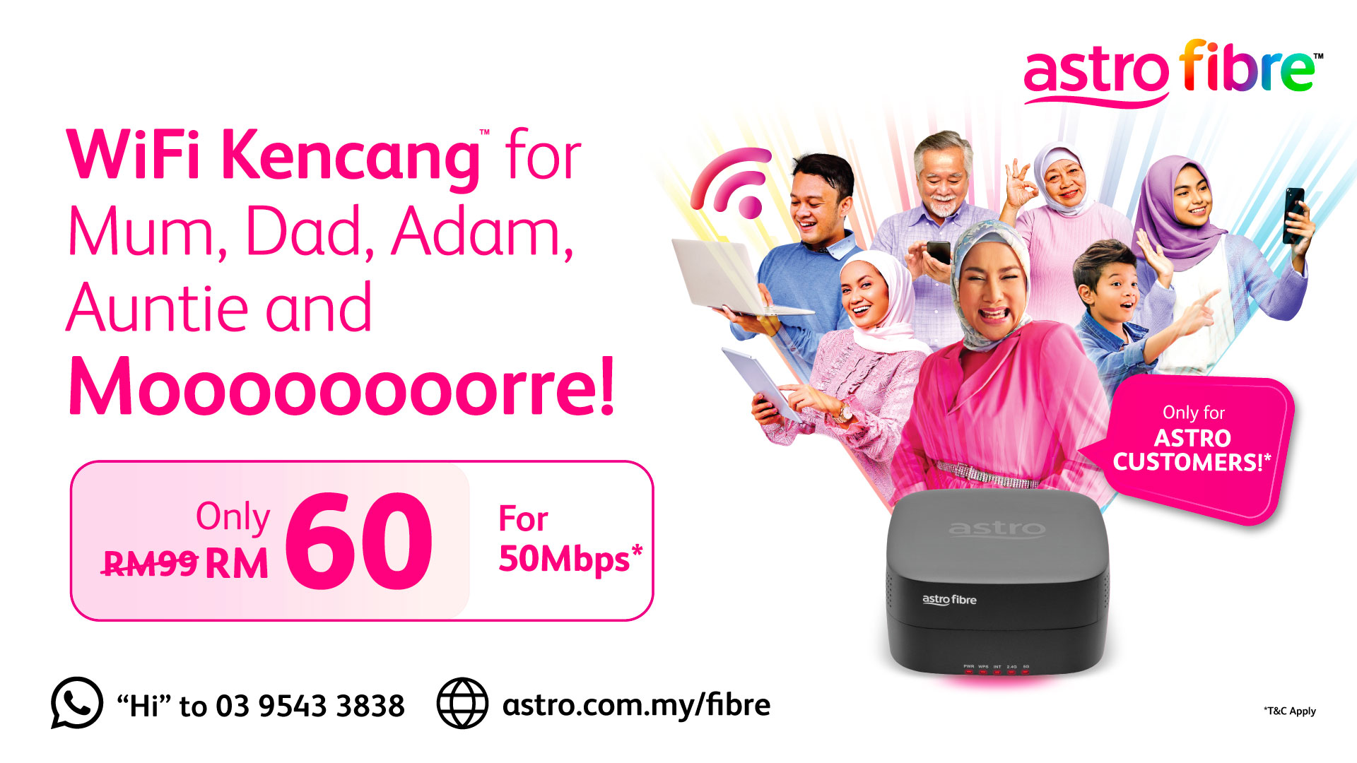 Broadband from RM60/month onwards for Astro Customers | Press Release | Mediaroom | Astro